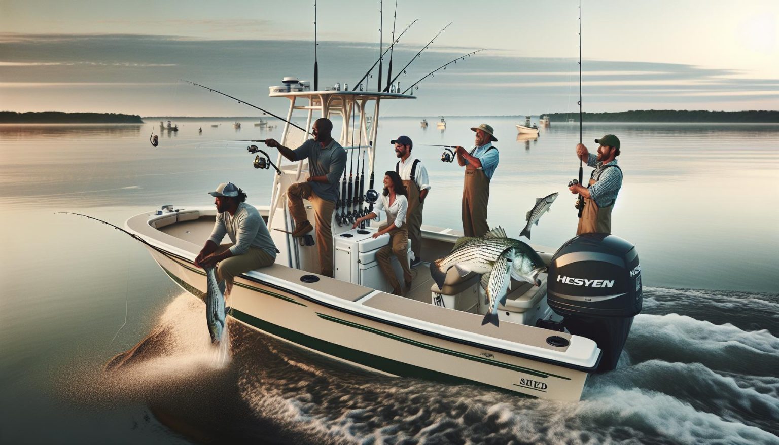 How To Catch Striped Bass From A Boat: 5 Proven Tactics ...